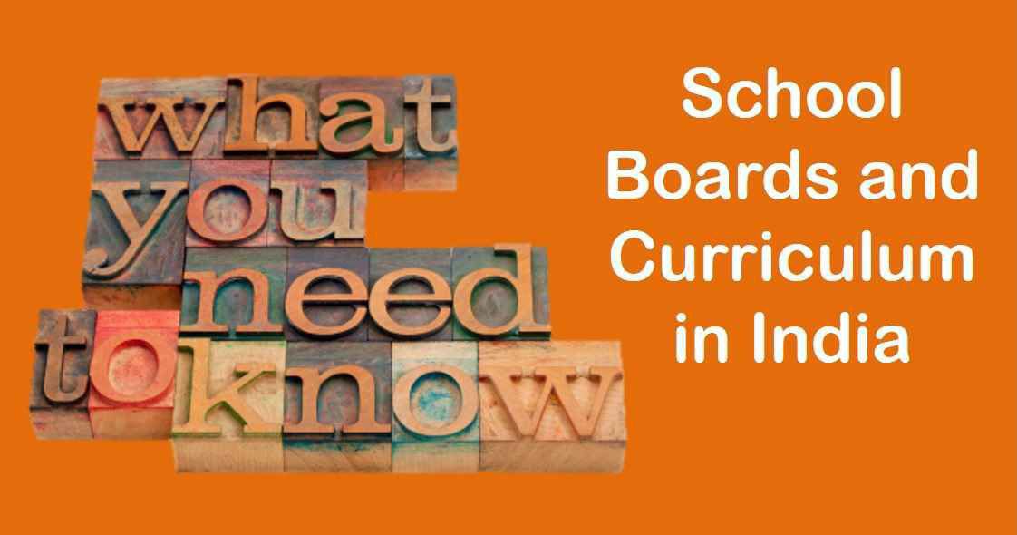 List Of School Boards And Curriculum In India